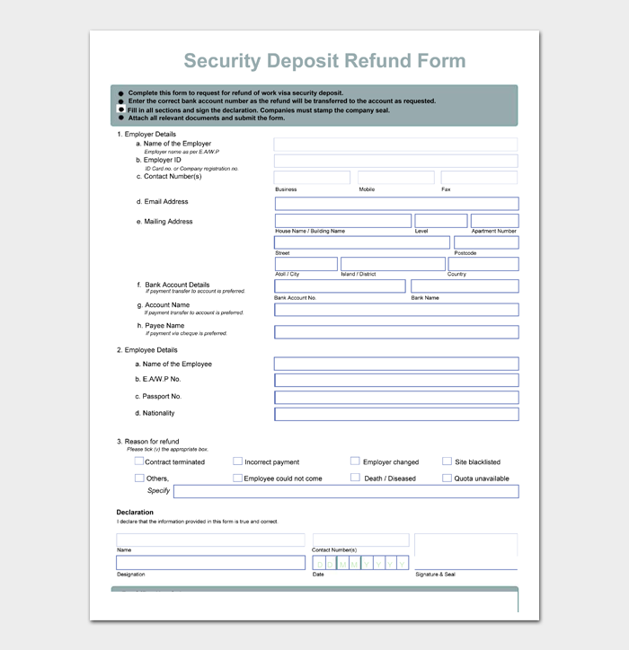 29 Effective Security Deposit Return Letter Examples (+ Word Templates)