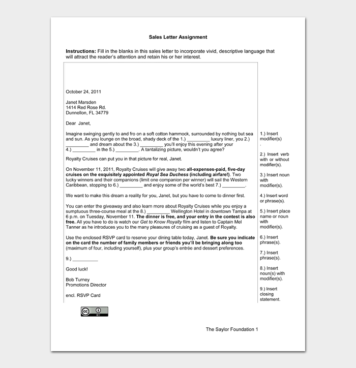 How to Write a Sales Letter: Template (with 24 Examples)