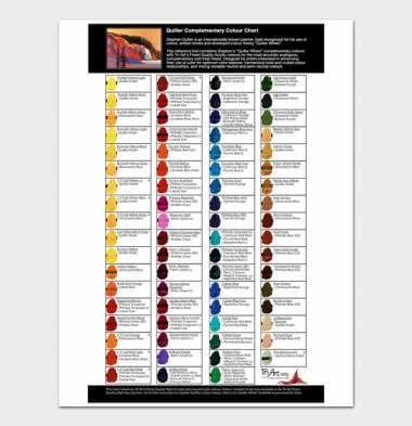 Color Wheel Chart: What is it and How to Use it? (+8 Free Charts)