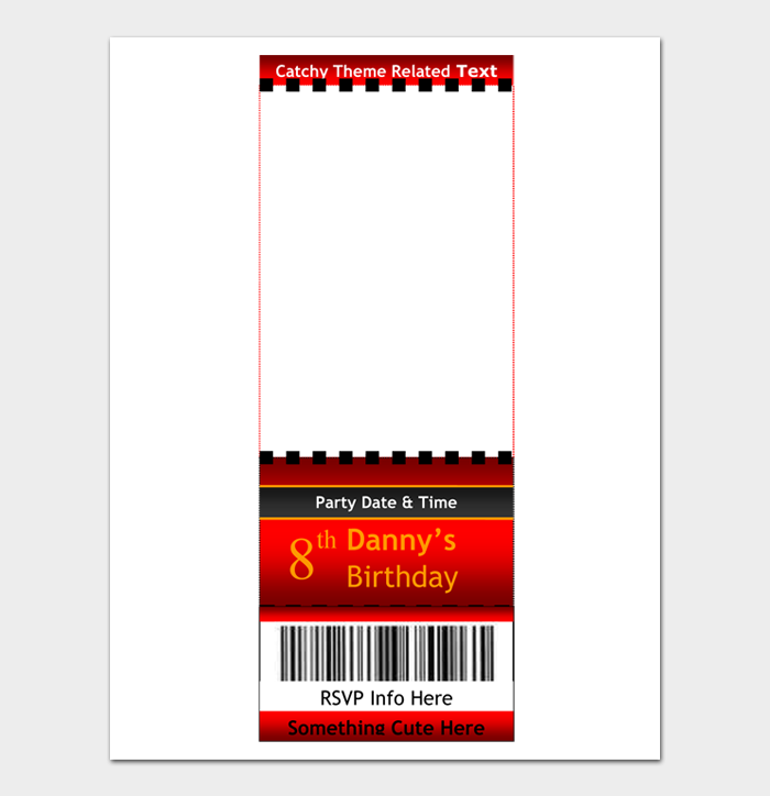 20+ Free Raffle Ticket Templates (Word | Excel) Easy to Edit - DocFormats