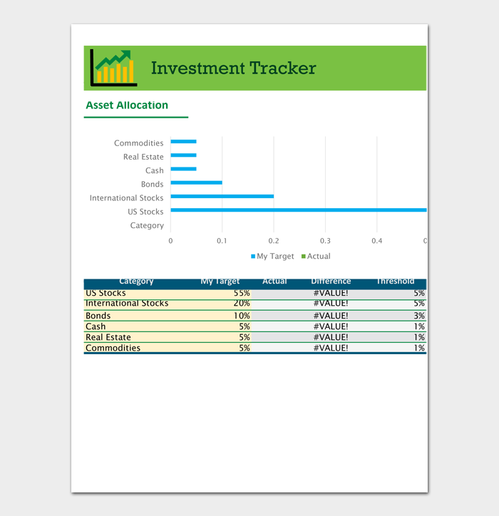 17+ Free Investment Tracking Spreadsheets (MS Excel)