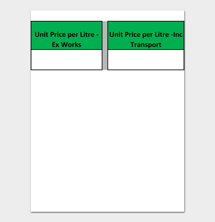 20 Free Bill Of Material Templates & Examples (Word, Excel)