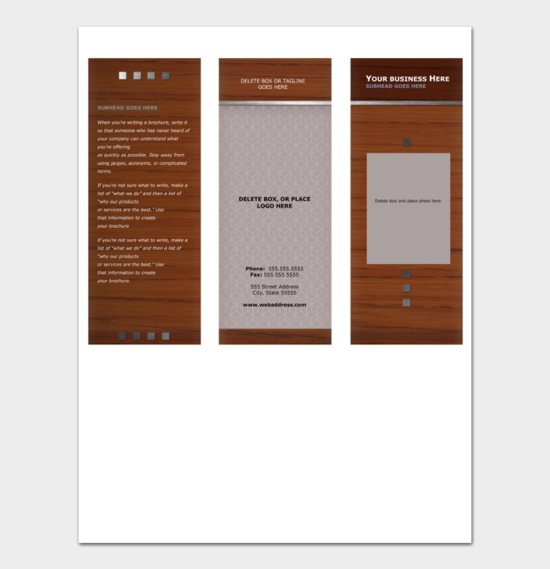 20 Editable Brochure Templates & Examples (Free Download)