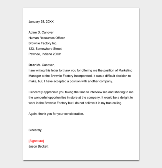37 Polite Rejection Letter and Email Samples (+ Writing Tips)