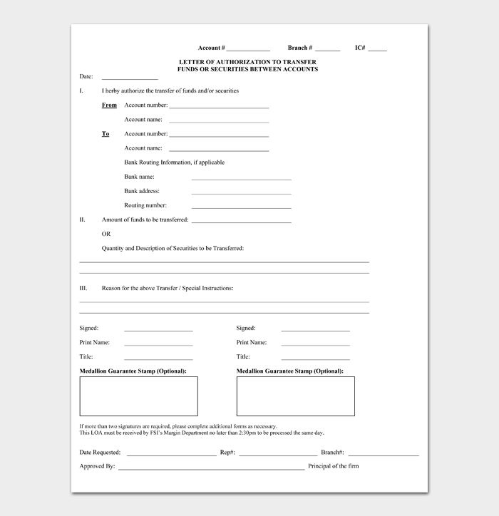 Fund Transfer Request Letter: Format & Sample Letters