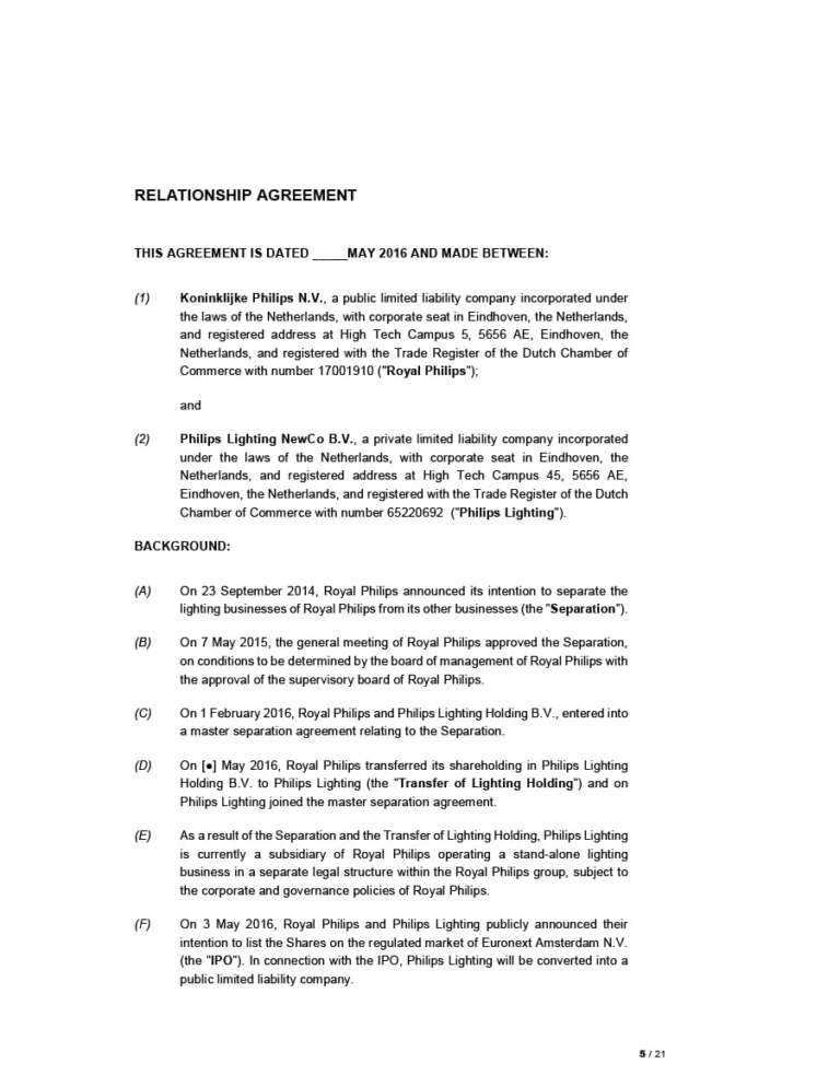 22 Relationship Contracts and Agreements (Word | PDF)