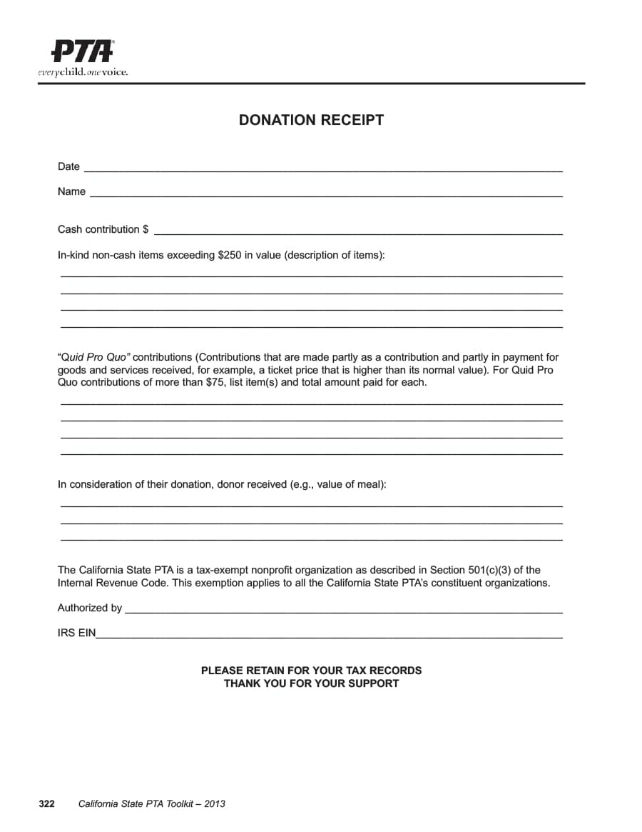 38 Donation Receipt Templates and Letters (Word | PDF)