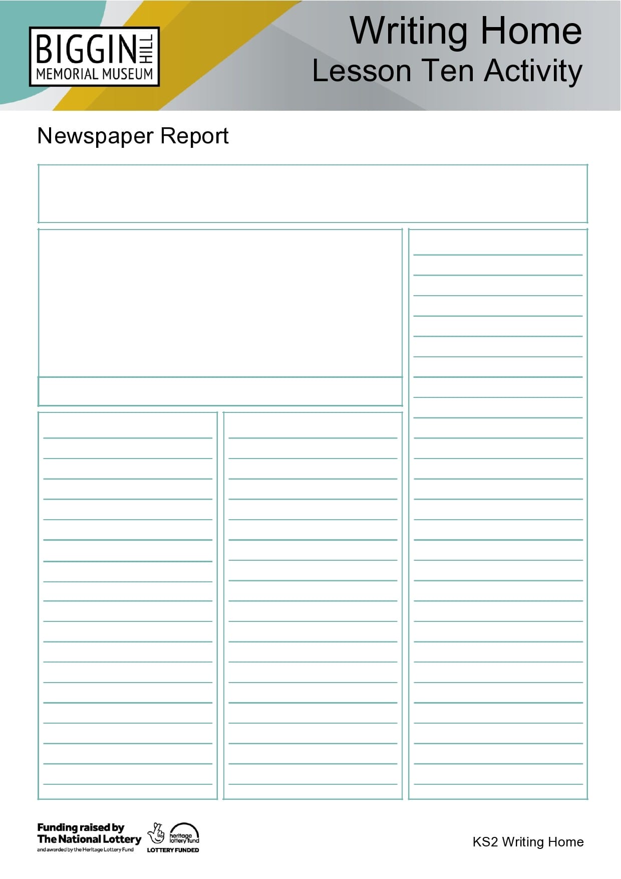 Free Newspaper Templates - Word and Google Docs