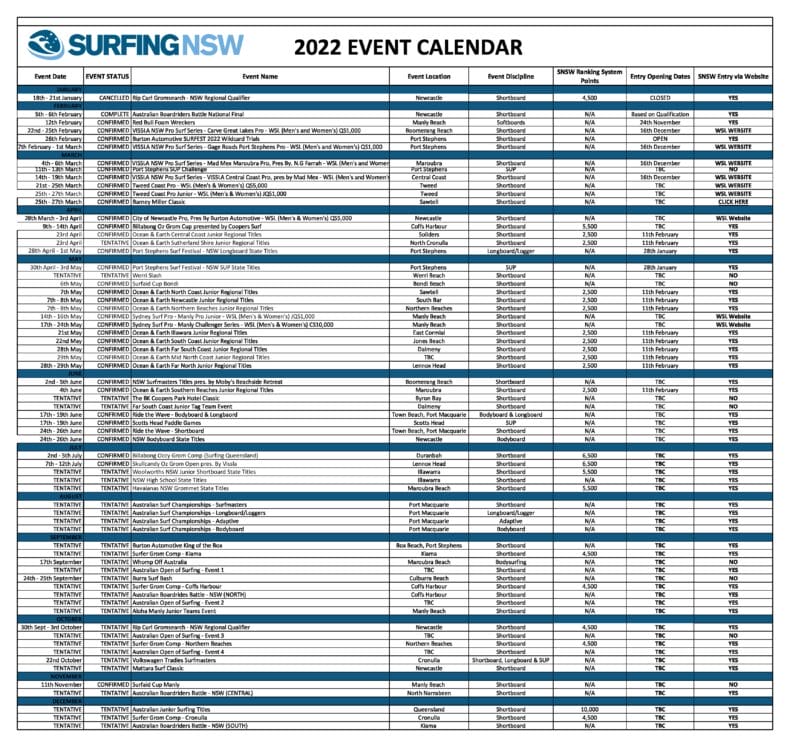 Free Event Calendar Templates (Monthly and Yearly)