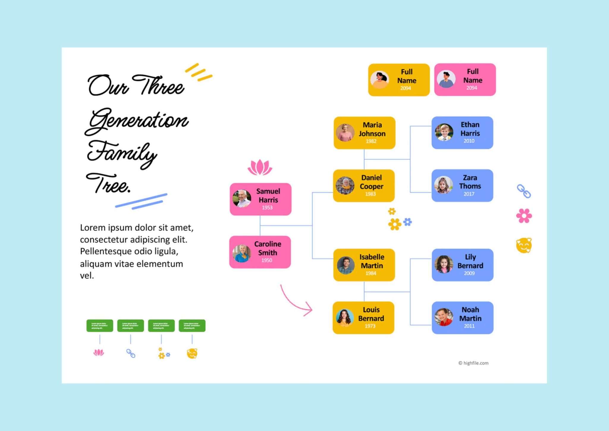 Free Family Tree Templates (Word, Excel and PDF)