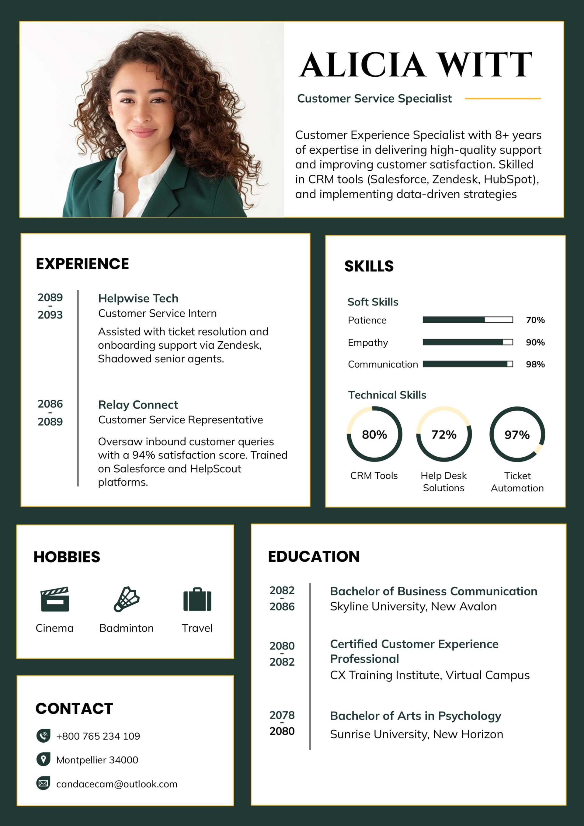 Free Resume Templates (Word | Google Docs | PDF)